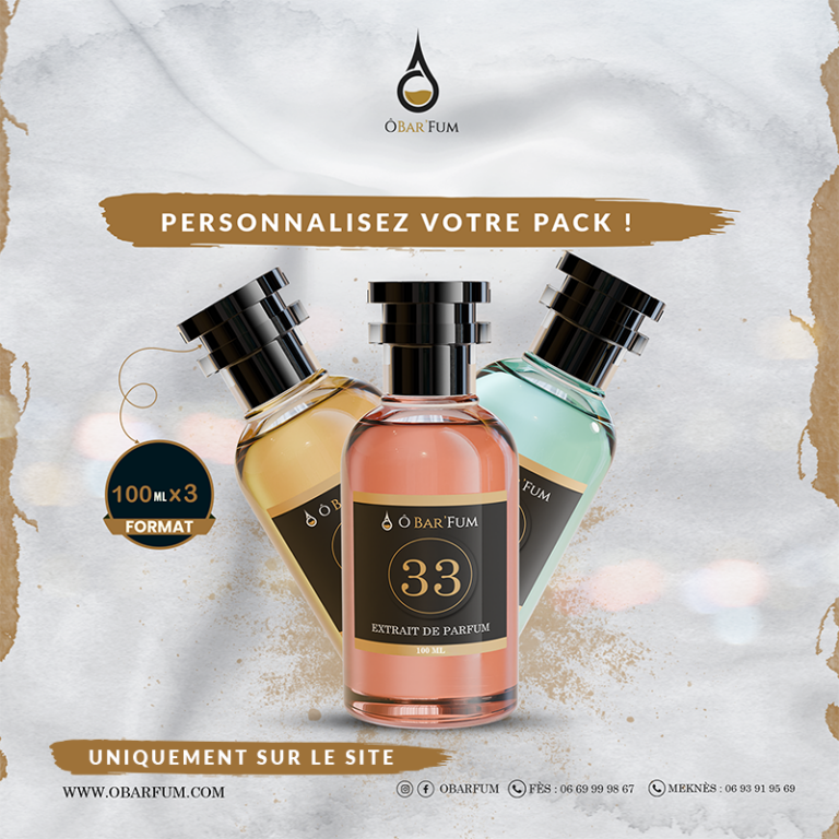 Packs Personnalisés – Composez Votre Trio de Parfums | Ōbar’Fum